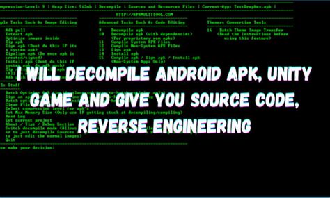 Decompile Android Apk Unity Game And Give You Source Code Reverse Engineering By James095