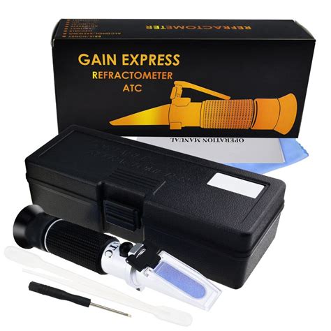 Handheld Tri Scale Clinical Refractometer With Atc Grandado