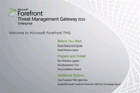 Upgrading An Evaluation Version Of Forefront Tmg 2010 Standard Edition To A Licensed Forefront