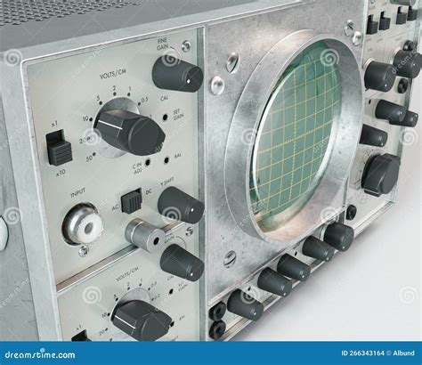 Oscilloscope Machine Stock Image 35730283