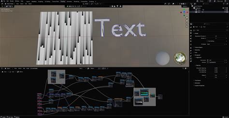 Help With Text Uv Unwrapping For A Complex Proceedural Shader