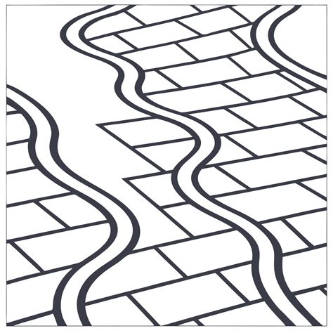 Arrange Parallel Digital Lines With Slight Curvature Offset By Open Arrange Parallel Digital Lines With Slight Curvature Offset By Open