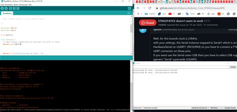Stm F Ce Doesn T Seem To Work Issue Stm Duino Arduino Core
