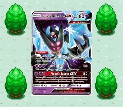 Pokemon Dawn Wings Necrozma Gx 63156 Sm Ultra Prism Ultra Rare