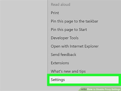 4 Ways To Disable Proxy Settings Wikihow