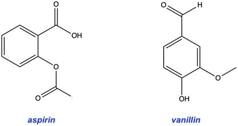Aspirin Functional Groups