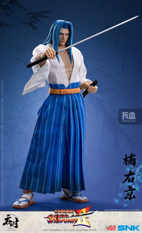 吞时工作室 真侍魂 霸王丸地狱变 橘右京 1 6可动布衣人偶 拆盒