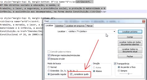 Notepad Duvida Com Regex Com Nova Linha Stack Overflow Em Português