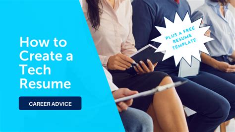 How To Create A Tech Resume With Template Tech Talent And Strategy