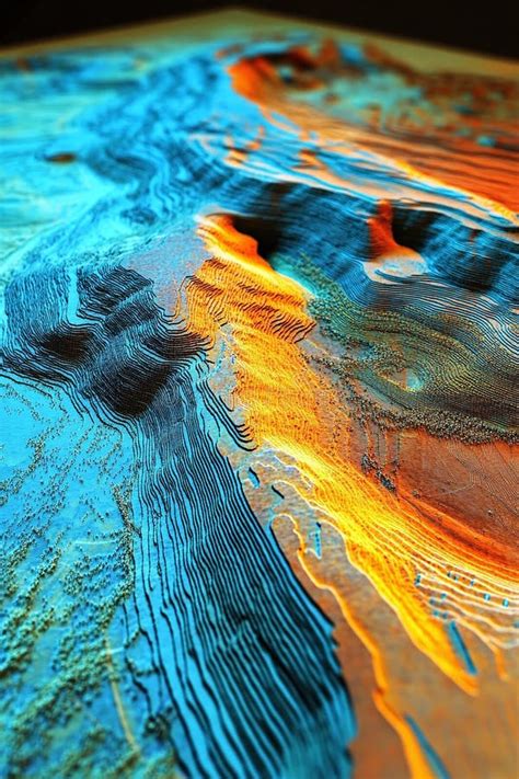 3d Gis Map Of A Floodplain Area Created Using Lidar Scans To Highlight Elevation And Potential