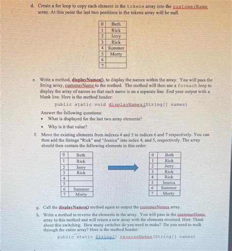 Solved Lab 8 Arrays 1 In Intelli Navigate To The Labs