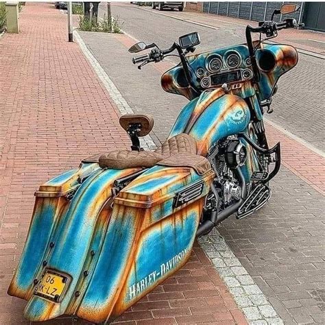 Vintage Harley Davidson Paint Jobs