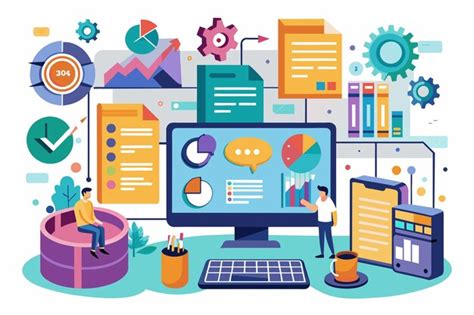 Professionals Engage In Data Input Activities Analyzing Trends With Graphs And Collaborative