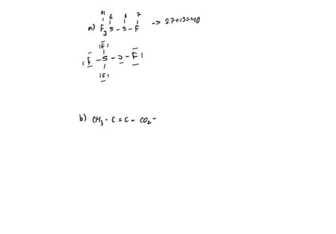 SOLVED Draw An Electron Dot Structure For Each Of The Following Substances And Predict The