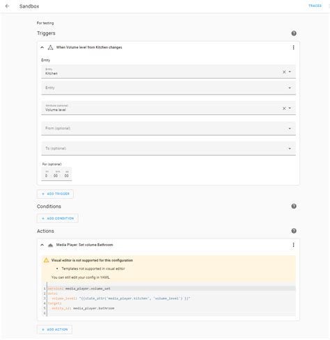 sonos triggers configuration home assistant community