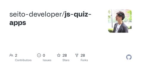 github seito developer js quiz apps