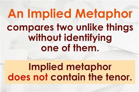 Extended Metaphor Examples