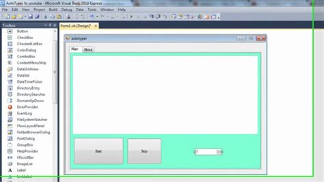Visual Basic Tutorial 3 How To Make A Very Advanced Auto Typer Youtube