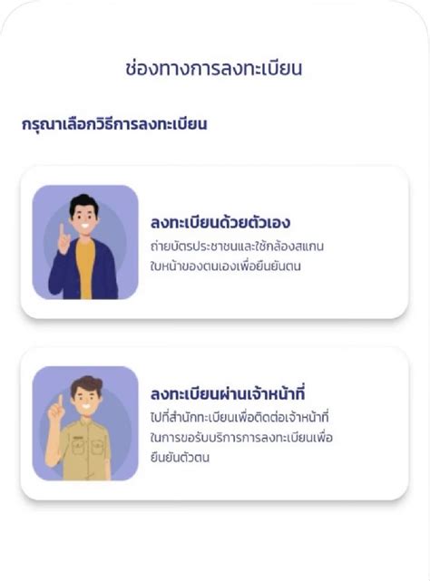 Digital Id ใช้แทนบัตรประจำตัวประชาชนตัวจริง ลงทะเบียนเองได้แล้ว