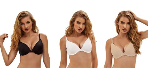 Womens Everyday Basic Comfort T Shirt Bra Underwire Padded Smooth Pack 3 Shop Today Get It