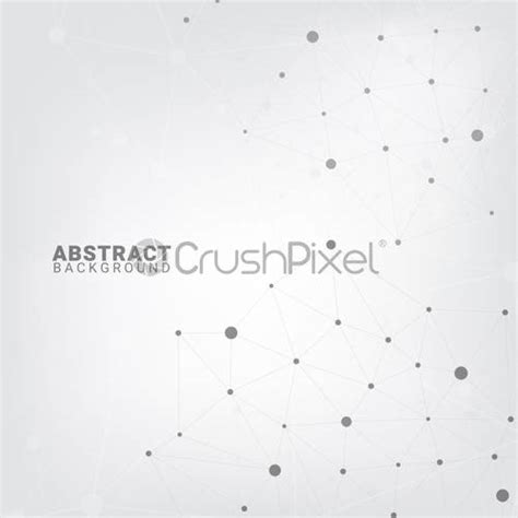 Abstract Technology Backgroundgeometric Vector Background Global Network Connections With Points