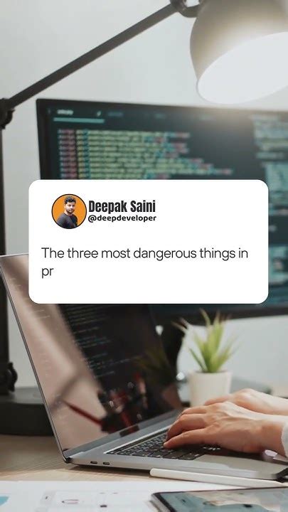 The Three Most Dangerous Things In Programming Are Copy And Paste