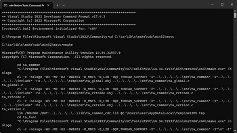 Windows Python Ta Lib