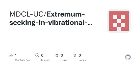 Github Mdcl Ucextremum Seeking In Vibrational Stabilization Examples