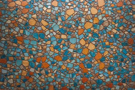 Premium Ai Image Mosaic Texture Background Colorful Mosaic Texture Background Mosaic Wallpaper