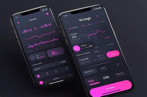 Premium Photo Fitness App Ui Ux Design UI Design Concept With Web Elements Of Workout