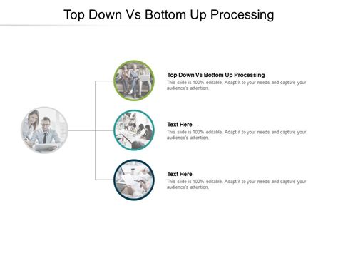 Top Down Vs Bottom Up Processing Ppt Powerpoint Presentation File Example Cpb Presentation