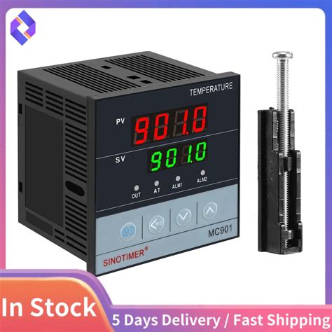 Mc901 Digital Waterproof Pid Temperature Controller K Type Pt100 Sensor Input Relay Ssr Output