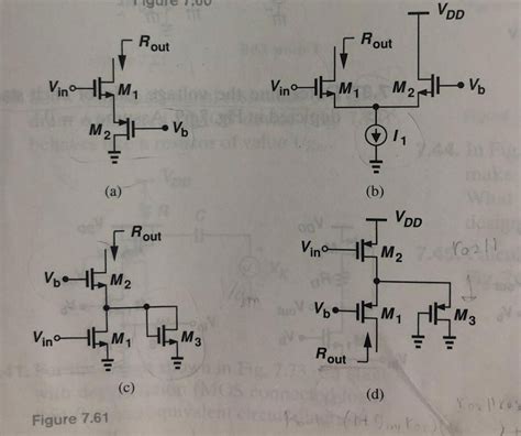 solved 7 28 determine the output impedance of each circuit