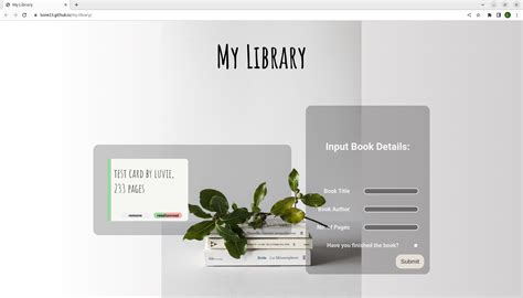 GitHub Luvie My Library