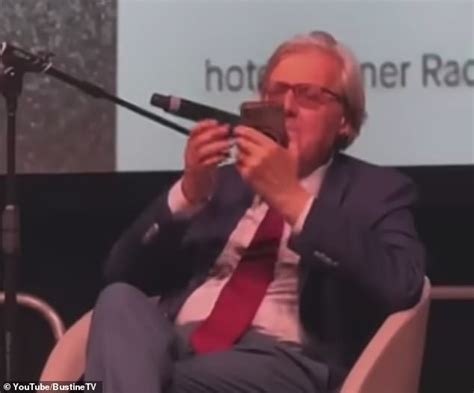 Vittorio Sgarbi Italian Minister Stuns Audience With Vulgar Language