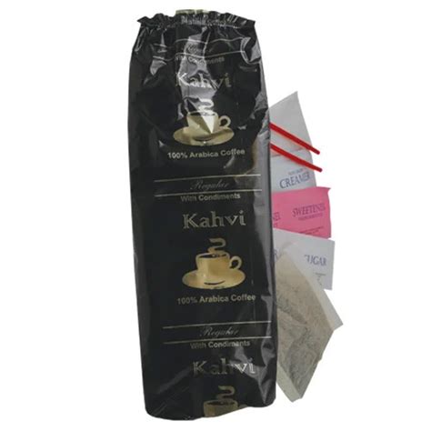 Kahvi 4 Cup Coffee And Condiment Kit Regular 150 Cs Coffee Kits Coffee Products Coffee
