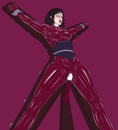 Serana St Andrew Cross By Nira Moli Hentai Foundry