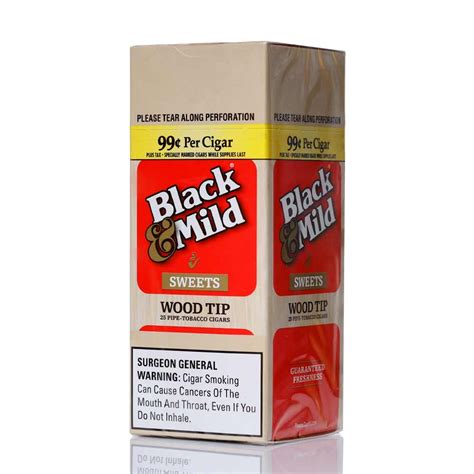 Black And Mild Wood Tip Price Single At Phyllis Burlingame Blog