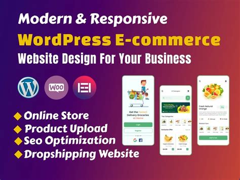 A Wordpress Ecommerce Store Design With Woocommerce Shop Upwork