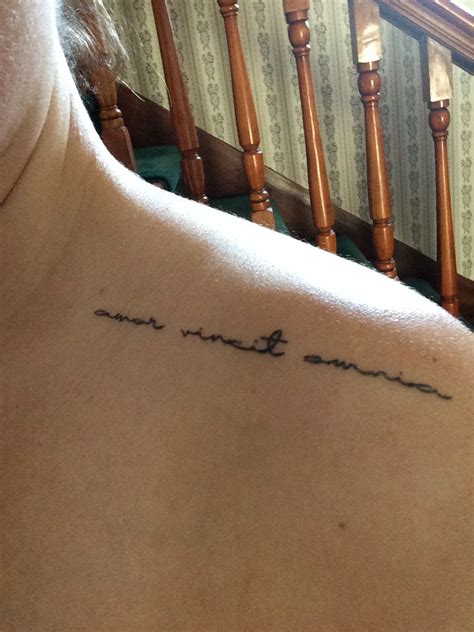 Labor Omnia Vincit Tattoos