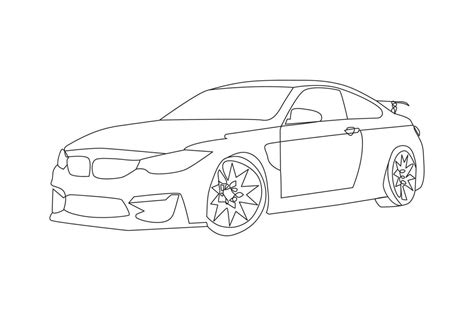 Bmw M4 Vector Art Icons And Graphics For Free Download