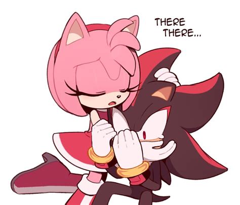 Amy Rose And Shadow The Hedgehog Sonic Drawn By Toonsite Danbooru