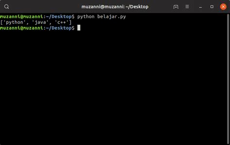 Tutorial Python 9 Operasi Tipe Data List Malas Ngoding