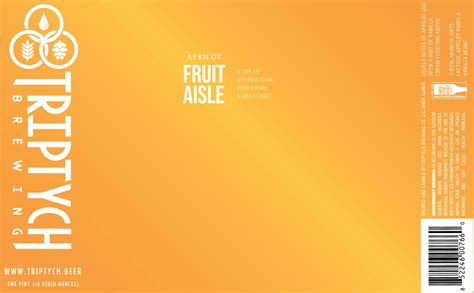 Fruit Aisle Apricot Triptych Brewing Fruit Aisle Apricot Triptych Brewing