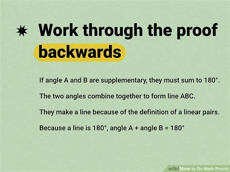3 Ways To Do Math Proofs Wikihow