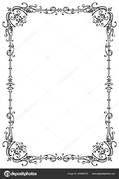 Decorative Vertical Line