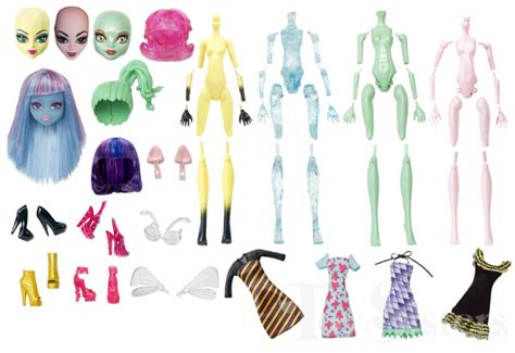 Monster High Create A Monster Ice And Blob Girls Starter Pack 2012 Y0417 Toy Sisters