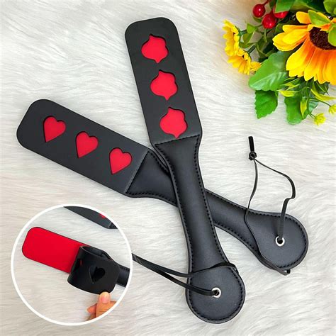 Leather Spanking Bdsm Paddle Slapper Bdsm Bondage Mature Adult Toy