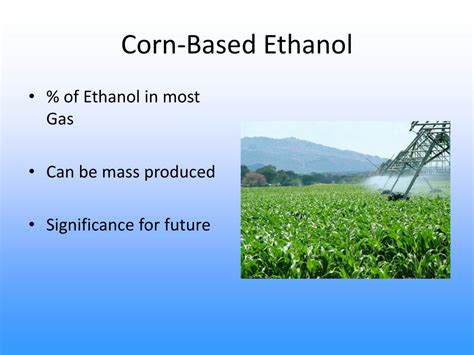 Ppt Ethanol Powerpoint Presentation Free Download Id4410170