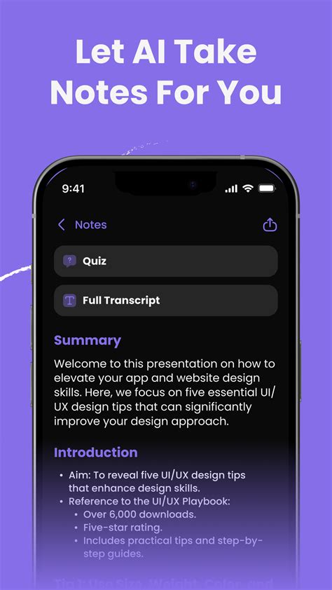 Ai Note Taker Meeting Notes For Iphone Download